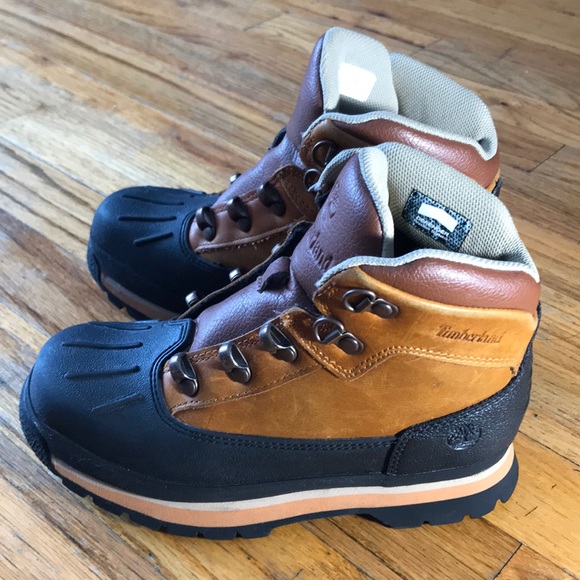 Timberland | Shoes | Timberland Kids Euro Hiker Shell Toe Fashion Boot ...